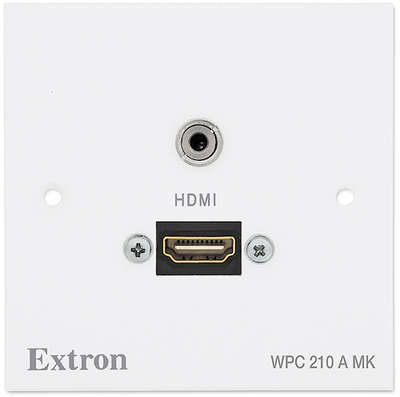 HDMI and DVI Wall Plates from Extron