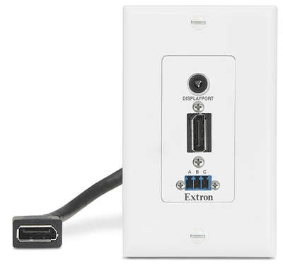 HDMI and DVI Wall Plates from Extron