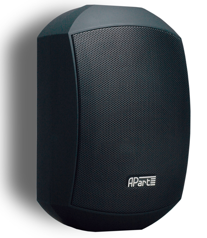 Apart Audio MASK4-BL - 2 x 4.25" 200W Un-powered 2-way Wall Mounted ...