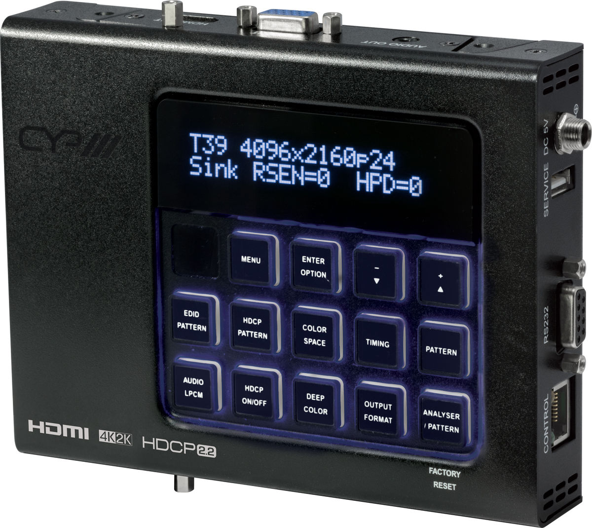 CYP XA-4 - Advanced HDMI Pattern Generator & Analyser