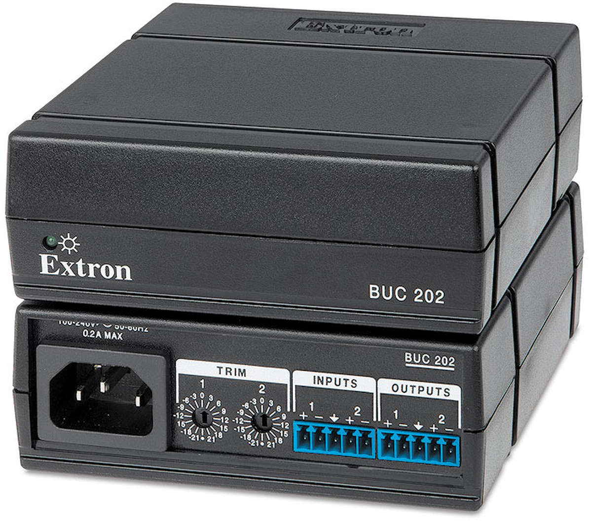 Extron BUC 202 - Two Channel Audio BUC - Balanced and Unbalanced Converter
