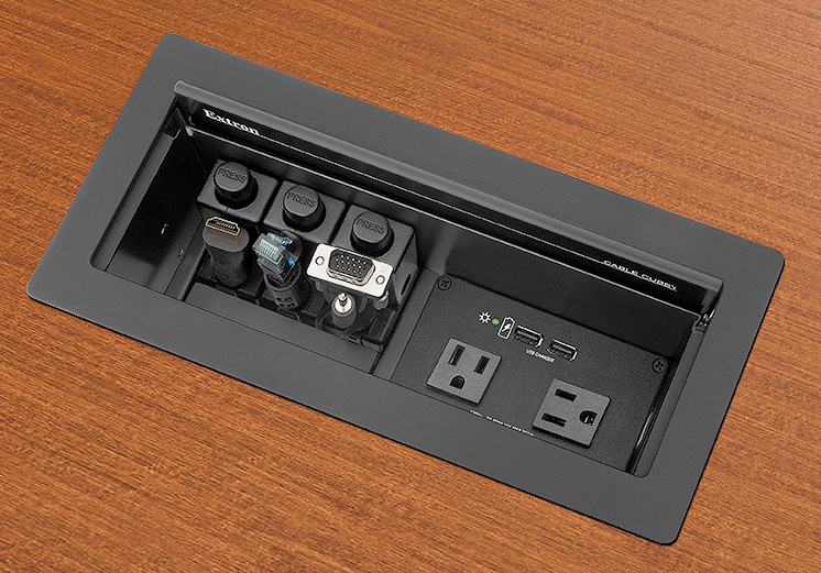 Extron Cable Cubby 1202 - Series/2 Cable Access Enclosure for AV ...