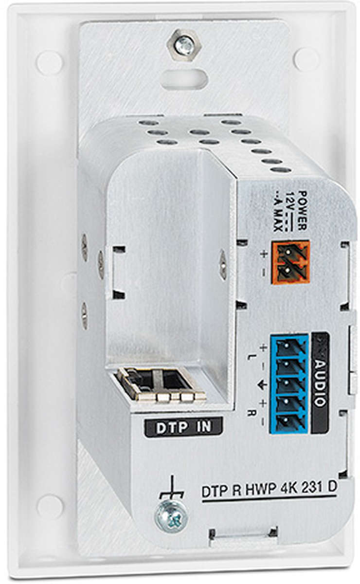 Extron DTP R HWP 4K 231 D - 1:1 DTP Receiver for HDMI - Decorator-Style ...
