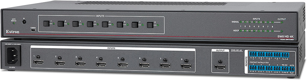 Extron SW8 HD 4K - 8:1 4K HDMI Switcher