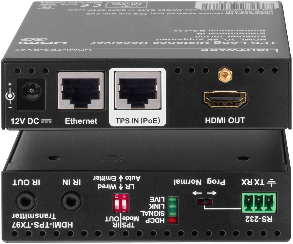 Lightware HDMI-TPS-RX97 - 1:1 HDBaseT HDMI/IR/RS-232/Ethernet/PoE over ...