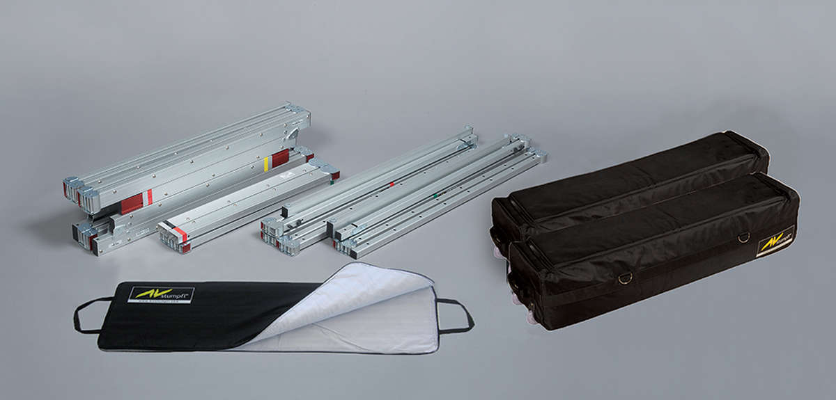 AV Stumpfl MonoClip 64 BMV-AC508/R10 AV Stumpfl Flex White CI Folding ...